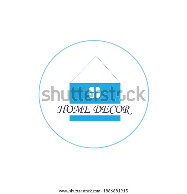 Home Decor Vector Logo Template Stock Vector (Royalty Free) 1886881915 ...