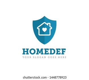 Home Defender Company Logo Vector Template: vector de stock (libre de ...