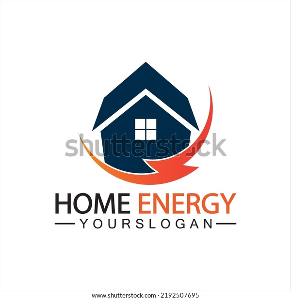 Home Energy Logo Vector Icon Symbol Stock Vector (Royalty Free ...