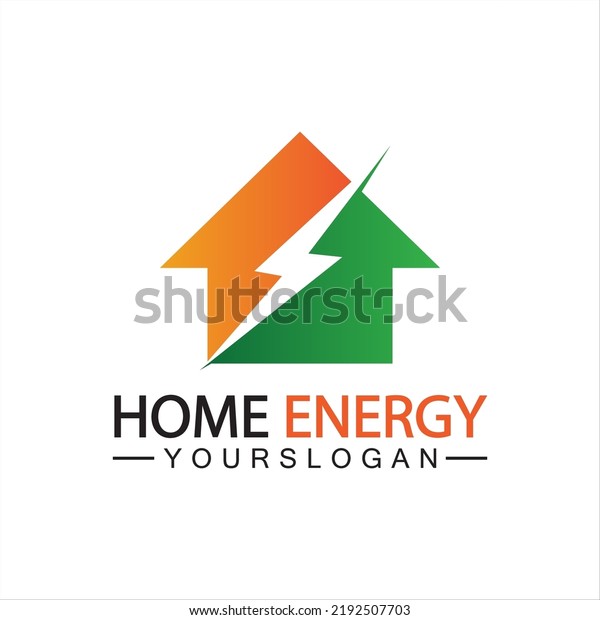 Home Energy Logo Vector Icon Symbol Stock Vector (Royalty Free ...