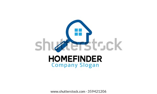 Home Finder Logo Vector Symbol Design Stock Vector (Royalty Free ...