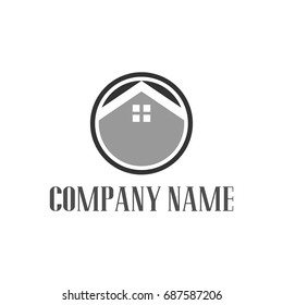Home Gray Logo Stock Vector (Royalty Free) 687587206 | Shutterstock