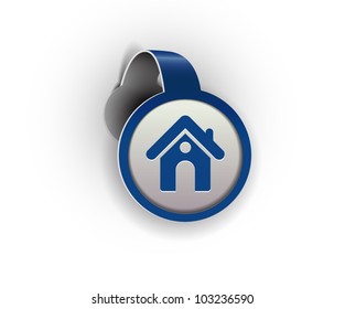 70,051 Blue home button Images, Stock Photos & Vectors | Shutterstock