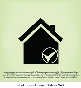 Affordable Housing Icon House Hand Vector Stock Vector (Royalty Free ...