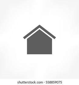 Basic Home Icon Stock Vector (Royalty Free) 782294356