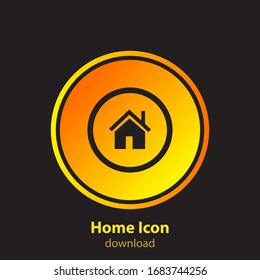 Home Icon Modern Flat Design Stock Vector (Royalty Free) 1683744256 ...