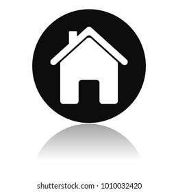 123,896 Home icon round Images, Stock Photos & Vectors | Shutterstock