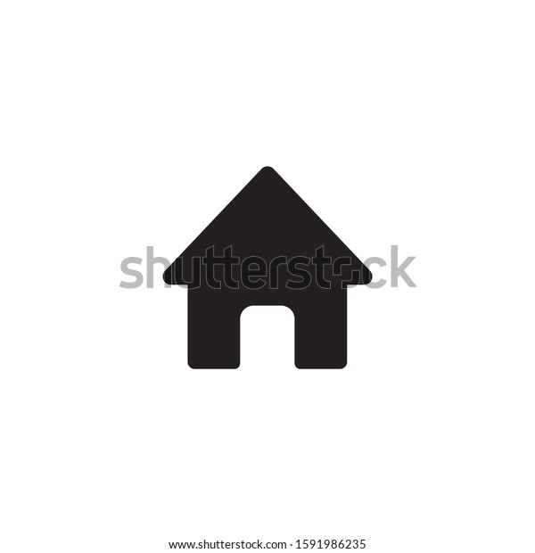 Home Icon Symbol Vector Illustration Stock Vector (Royalty Free ...