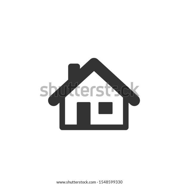 Home Icon Template Color Editable Home Stock Vector (Royalty Free ...