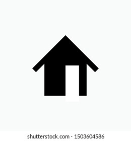 Home Icon Vector Sign Symbol Design Stock Vector (Royalty Free ...