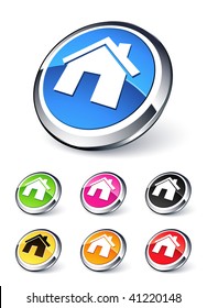 70,051 Blue home button Images, Stock Photos & Vectors | Shutterstock
