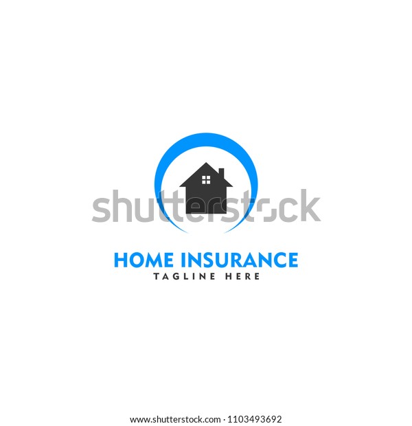 Home Insurance Logo Icon Vector Template Stock Vector (Royalty Free ...