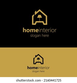 Home Interior Logo Design Template You Stock Vector (Royalty Free ...