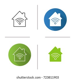 2,843 Wifi and house logo Images, Stock Photos & Vectors | Shutterstock