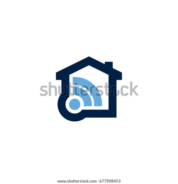 Home Internet Logo Stock Vector (Royalty Free) 677908453 | Shutterstock