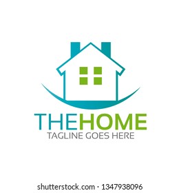 Village House Logo Real Estate Logo Stock Vector (Royalty Free) 1071130151