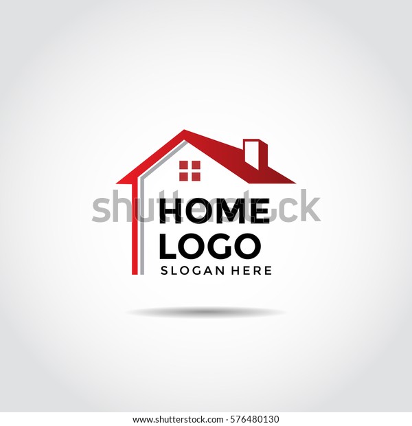 Home Logo Template Vector Illustrator Eps10 Stock Vector (Royalty Free ...