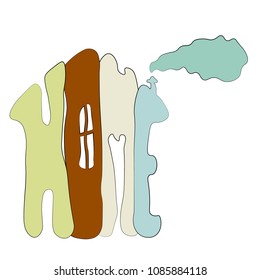 Home Logo Vector Word Stock Vector (Royalty Free) 1085884118 | Shutterstock