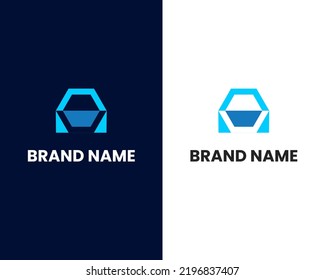 Home Mark Modern Logo Design Template Stock Vector (Royalty Free ...