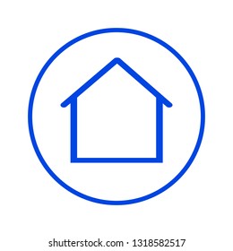 Vector Pixelated Home Icon Stock Vector (Royalty Free) 1020884374
