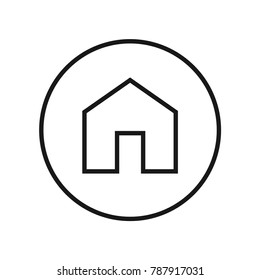 Home Page Icon Vector Stock Vector (Royalty Free) 787917031 | Shutterstock