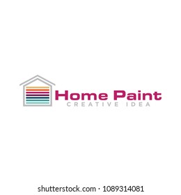 Home Paint Logo Vector Stock Vector (Royalty Free) 1089314081 ...