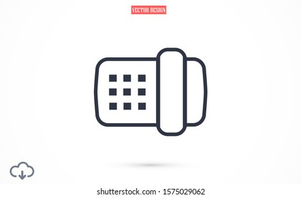 Home Phone Vector Icon Home Phone Stock Vector (Royalty Free ...