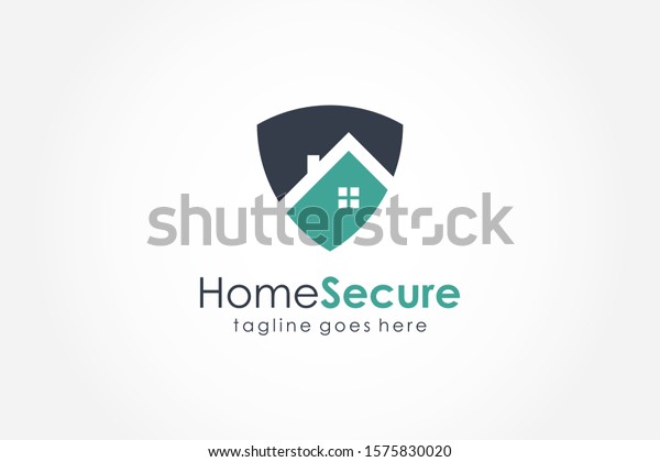 Home Protect Logo Design Template Vector Stock Vector (Royalty Free ...