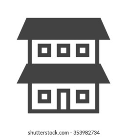 Home Room House Icon Vector Image Stock Vector (Royalty Free) 353982734 ...