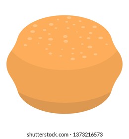 Home Round Bread Icon Isometric Home Stock Vector (Royalty Free ...