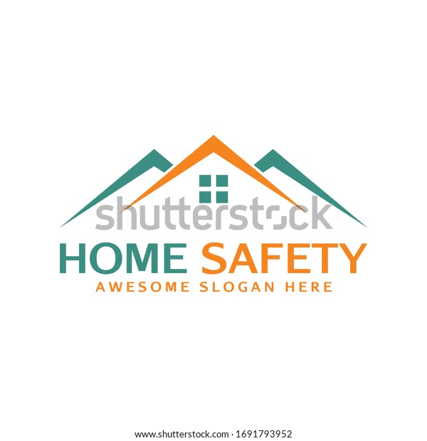 Home Safety Logo Home Safety Logo Stock Vector (Royalty Free ...