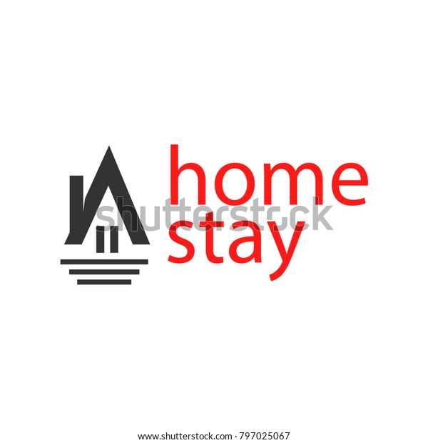 Home Stay Logo Vector Template Design Stock Vector (Royalty Free ...