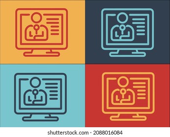 Presenter logo Stock Illustrations, Images & Vectors | Shutterstock