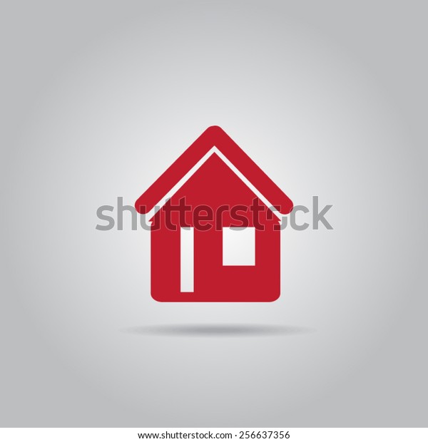 Home Vector Icon Stock Vector (Royalty Free) 256637356 | Shutterstock