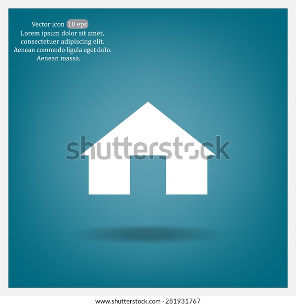 Home Vector Icon Stock Vector (Royalty Free) 281931767 | Shutterstock