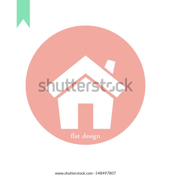 Home Vector Icon Stock Vector (Royalty Free) 548497807 | Shutterstock
