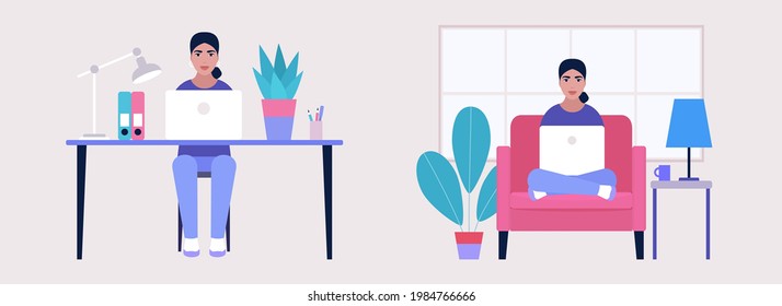 518 Work From Home Vs Work From Office Images, Stock Photos & Vectors ...