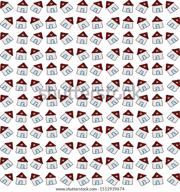 Home Wallpaper Illustration Vector On White Stock Vector (Royalty Free ...