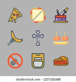 Homemade Icon Set Vector Set About Stock Vector (Royalty Free ...