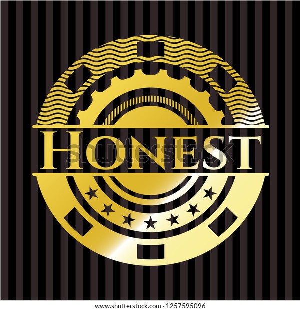 Honest Shiny Badge Stock Vector (Royalty Free) 1257595096 | Shutterstock