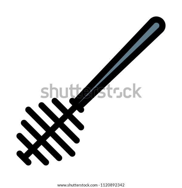 Honey Dipper Tool Stock Vector (Royalty Free) 1120892342