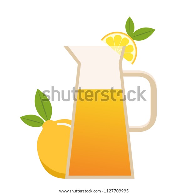 Honey Lemon Vector Wallpaper Background Stock Vector (Royalty Free ...