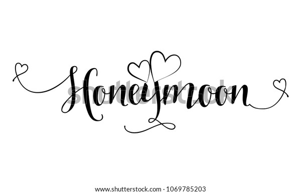 1,736 Honeymoon Word Stock Vectors, Images & Vector Art | Shutterstock