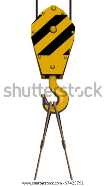 Hook Construction Crane Vector Stock Vector (Royalty Free) 67425751 ... Hook Construction Crane Vector Stock Vector (Royalty Free) 67425751 ...