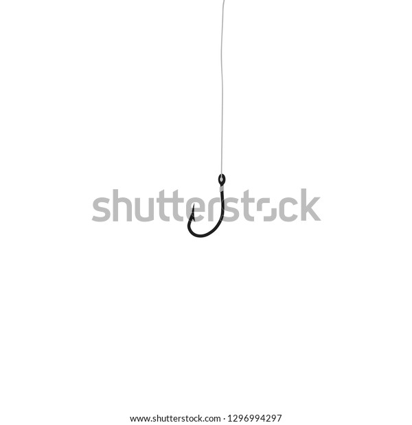 Hook Icon Sign Isolated On White Stock Vector (Royalty Free) 1296994297 ...