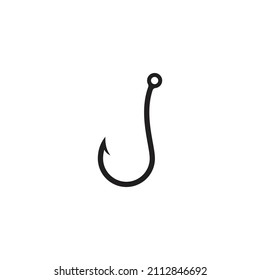 Hook Logo Vector Illustration Icon Design Stock Vector (Royalty Free ...