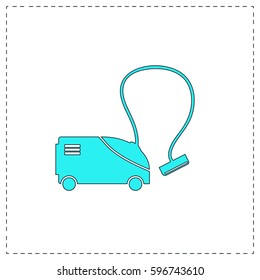 Hoover Outline Vector Icon Black Editable Stock Vector (Royalty Free ...