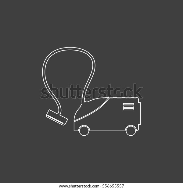Hoover Outline Vector Icon Contour Line Stock Vector (Royalty Free ...