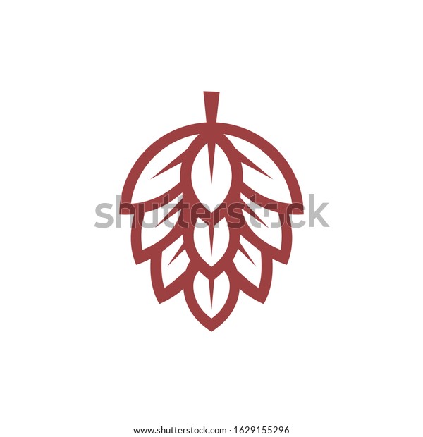 Hop Emblem Icon Label Logo Vector Stock Vector (Royalty Free ...