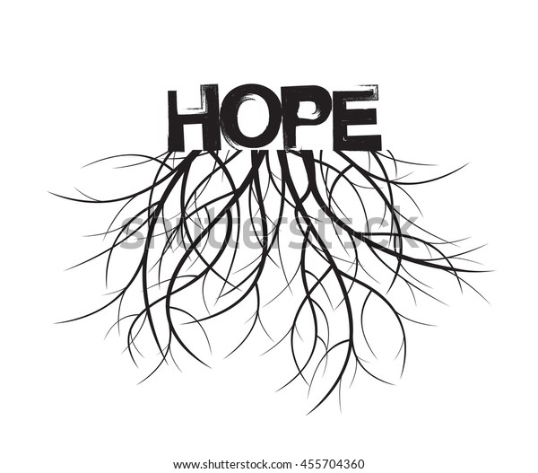 Hope Roots Vector Illustration Stock Vector (Royalty Free) 455704360 ...
